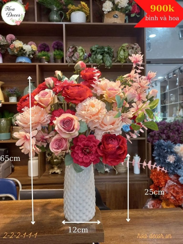 Top những mẫu hoa mẫu đơn bằng lụa đẹp nhất 2024 – Hoa Decor